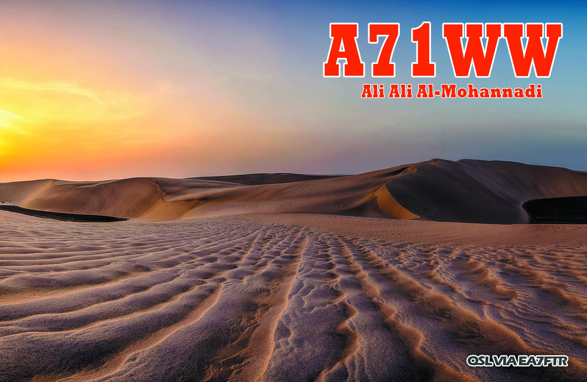 RBN/A71WW - callsign lookup - QRZ - dxwatch - dx cluster